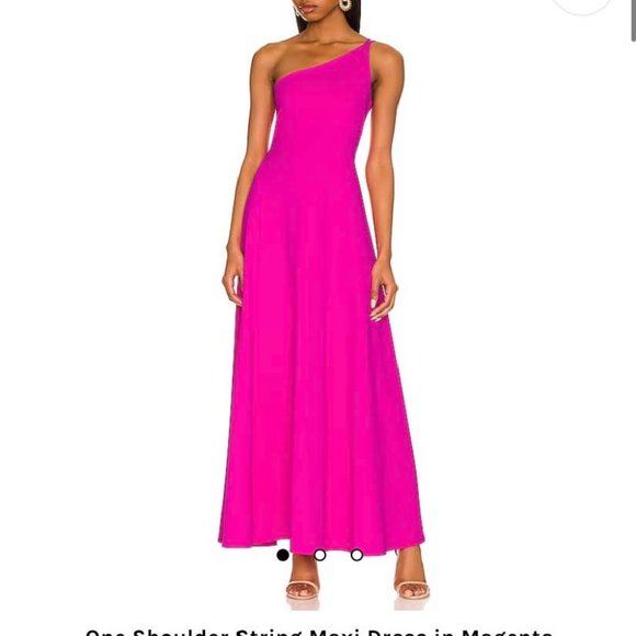 Susana Monaco | Dresses | Susana Monaco One Shoulder String Maxi Dress ...